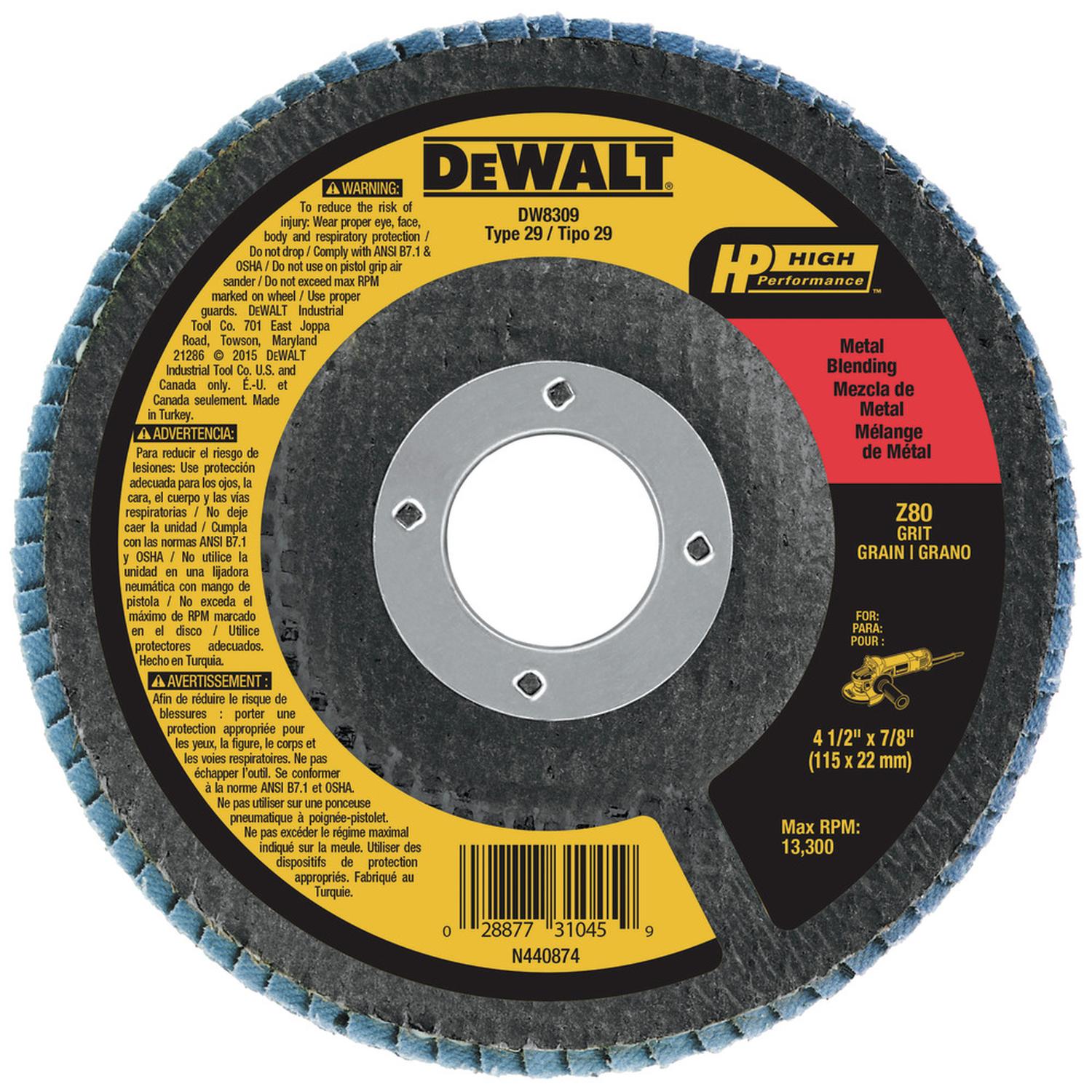 Disco Laminado Gr.80 41/2x7/8 – Ferrefaster