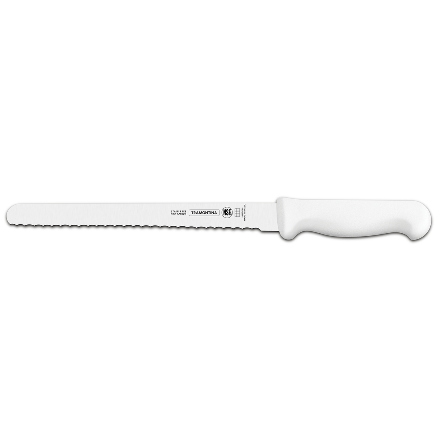 Cuchillo Para Jamón Con Sierra 10" Profesional Blanco – Ferrefaster