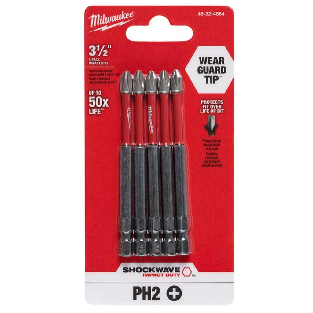 Punta Ph2 Milwaukee 3-1/2 " Milwaukee. Herramientas de Ferretería Online